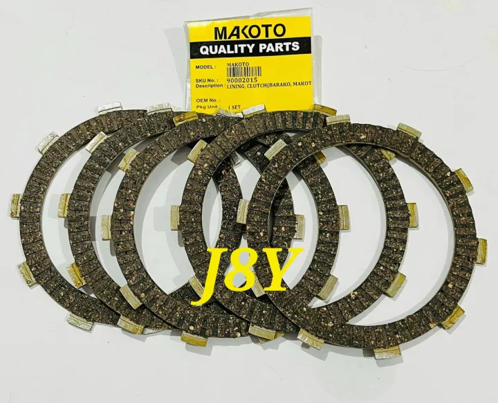 Clutch Lining Set Barako 175 MAKOTO | Lazada PH