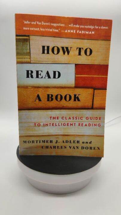 How to Read a Book : The Classic Guide to Intelligent Reading self help book english books ...