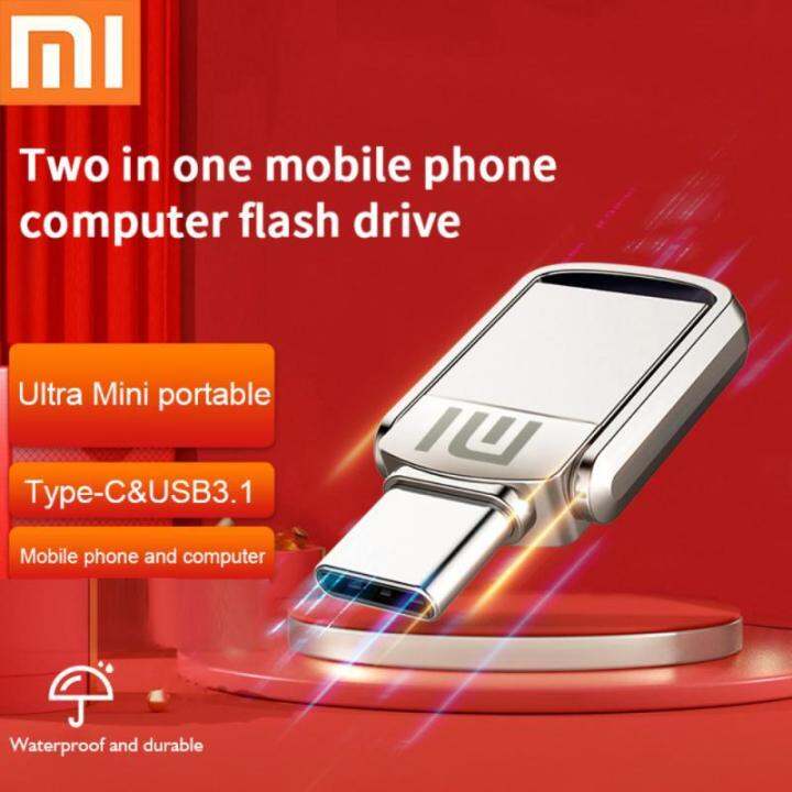 🔥COD+FREE+Ready Stock🔥Originele Xiaomi Otg Metalen Pendrive Type-C Usb ...