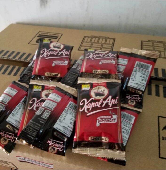 Kopi Kapal Api 6,5 gr renceng ( isi 10 pcs ) | Lazada Indonesia