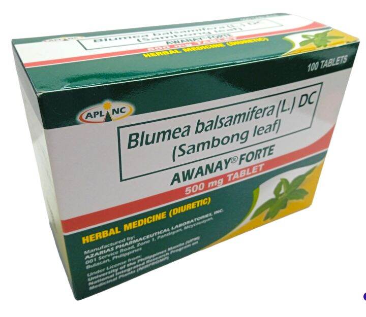 SAMBONG 500mg 100's TABLET | Lazada PH