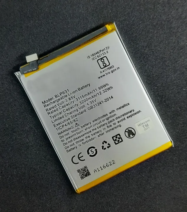 Op. po F3 / F5 / F5 YOUTH Battery Model: BLP631 Premium Quality | Lazada PH