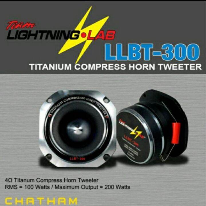 LIGHTNING LAB TWEETER 2pcs LLBT-300 100RMS 200W Max power | Lazada PH