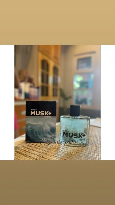 AVON Musk Intense Eau De Cologne Spray for Men 75mL (NEW PACKAGING ...