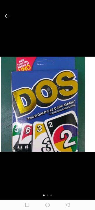 UNO DOS PLAYING CARD | Lazada