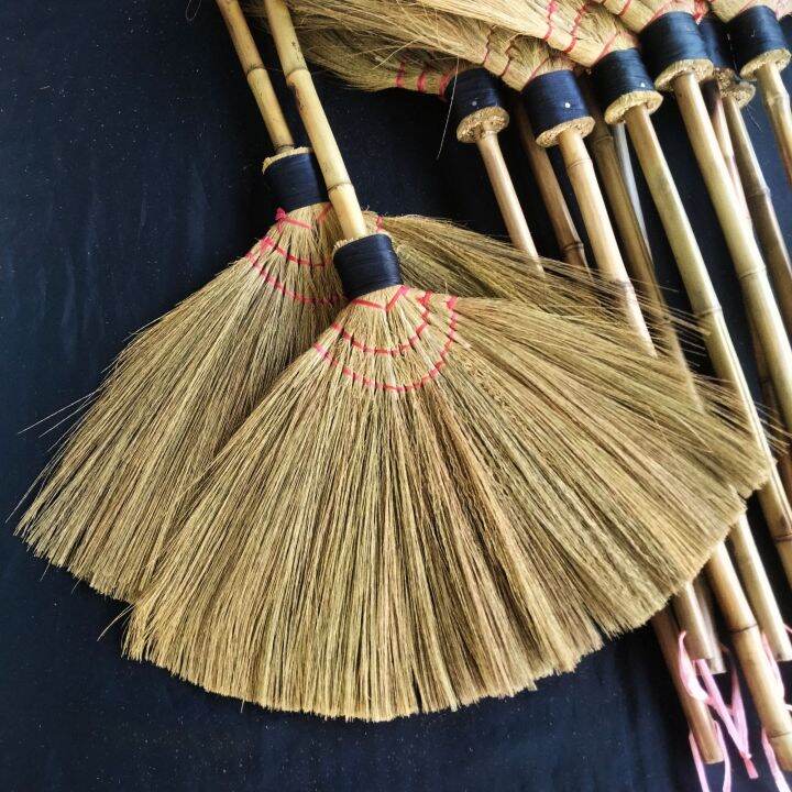 SAPU LANTAI RUNYUNG BAMBU TRADISIONAL /SAPU RUMPUT /JERAMI /INJUK /SAPU ...