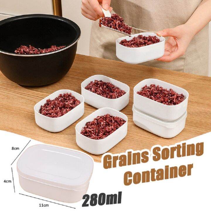 280ml Grains Rice Sub Packaging Fresh-keeping Box Frozen Heated ...