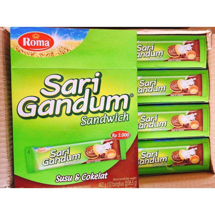 Biskuit Roma Sari Gandum 1 Dus isi 12bks | Lazada Indonesia