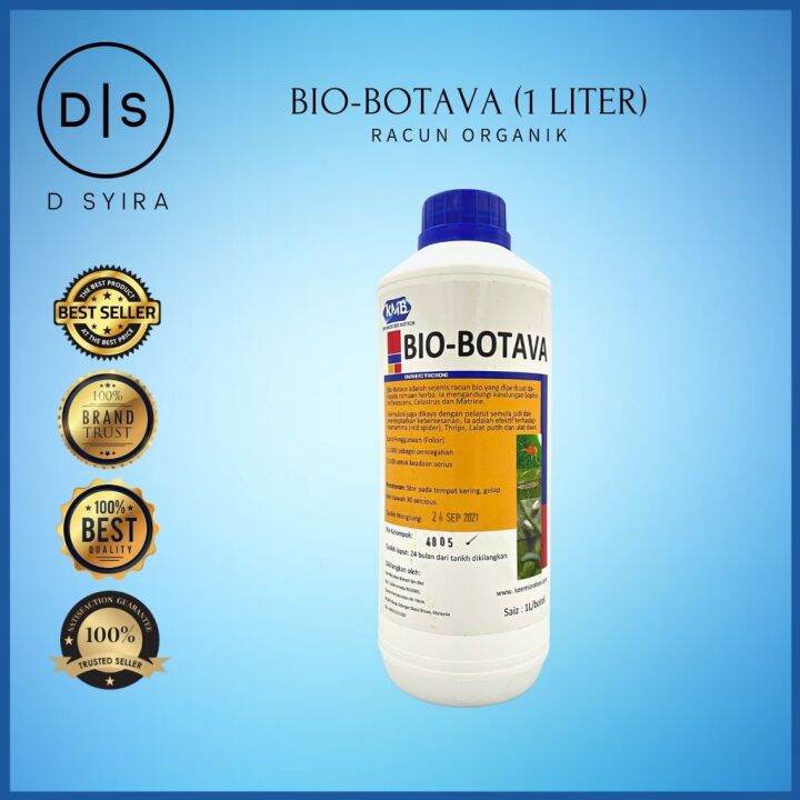 Racun Bio Organik Bio-Botava 1Liter 👉 Racun Serangga 👉 Insecticide | Lazada
