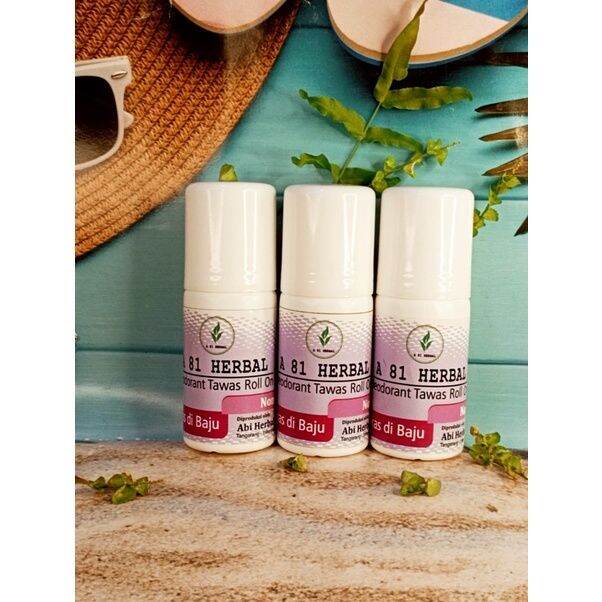 Deodorant Tawas Roll On Tidak Lengket Tidak Membekas Di Baju | Lazada ...