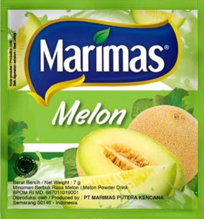 Marimas Rasa Buah Melon Harga Murah 1 Renceng 10 Sachet | Lazada Indonesia