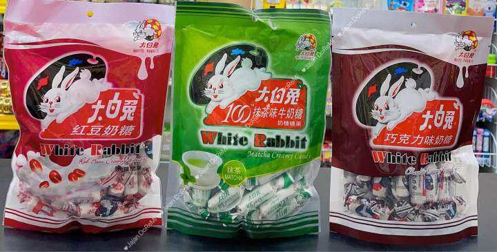 White Rabbit Chocolate/Red Bean/Matcha 150G | Lazada