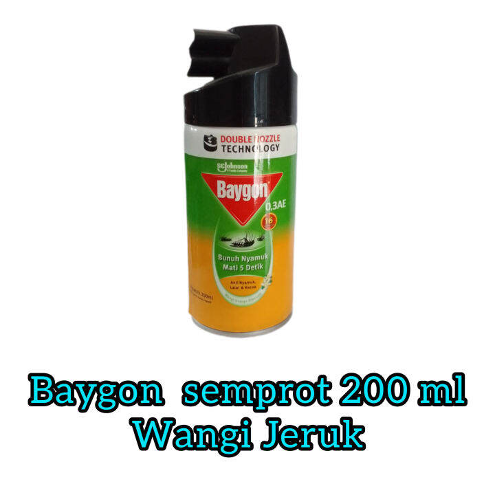 Baygon Semprot 200 ml wangi jeruk | Lazada Indonesia