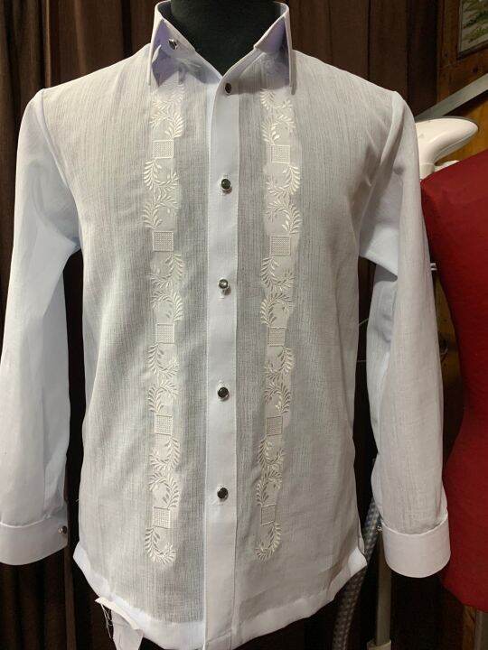 🇮🇹Barong long sleeves,Japanese jusi fabric,BAGO po mag PLACE ng order ...