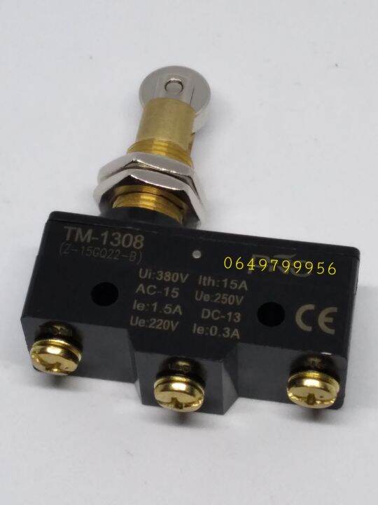 Tm 1308 Micro Switch ไมโครสวิทซ์ Tm 1308 Ui 380v Lth 10a Ac 15 Dc 13 Ue