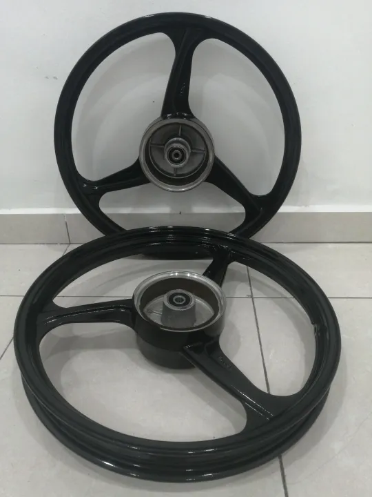 SPORT RIM YAMAHA Y100- YAMAHA SPORT- SIAP BEARING DAN BUSH- DEPAN DAN ...