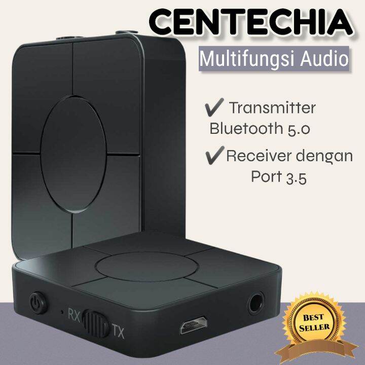 Bluetooth Receiver & Transmitter 5.0 Centechia 2in1 Audio port 3.5mm ...