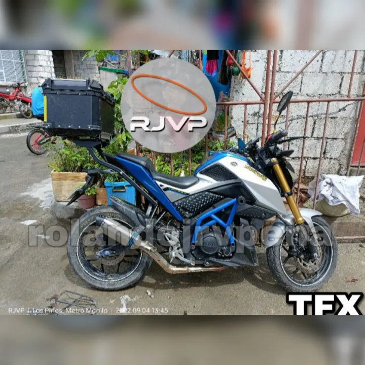 Yamaha TFX 150 HRV Bracket Heavy Duty Bracket Steel Black Oval Tube | Lazada PH