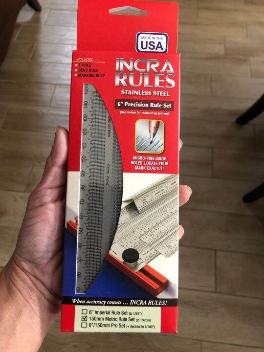 Incra Precision T-Rules - 150mm | Lazada PH