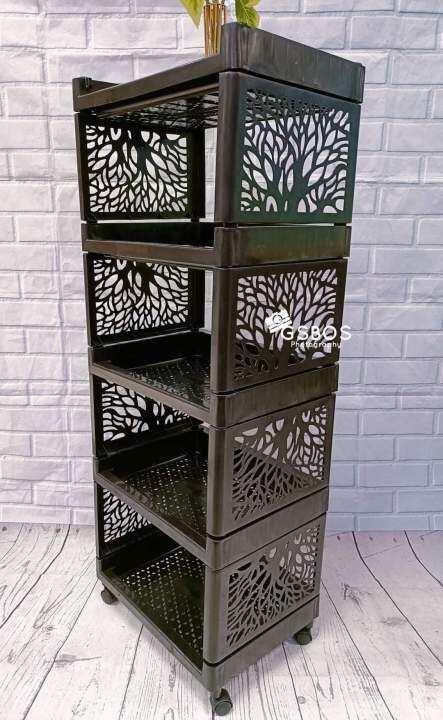 Black elegant rack 👉 5 layers | Lazada PH