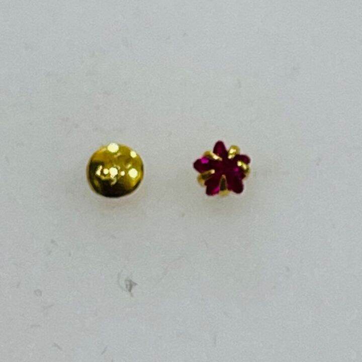 Red Star Stone Nose Pin /Mukuti/Mukuthi | Lazada