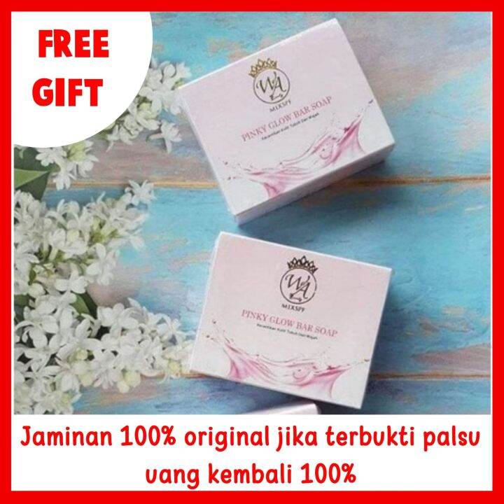 (FREE GIFT) SABUN WASILA COSMETIC PINK BAR SOAP / sabun pencerah wajah ...