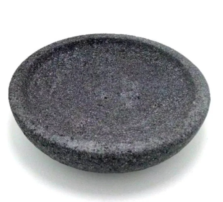 Cobek Batu Coet Batu Asli 100% Tanpa Ulekan ukuran 16,18,20 | Lazada ...