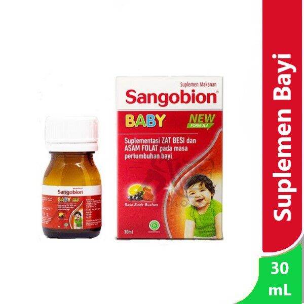 Sangobion Baby Drops 30 mL - suplemen zat besi penambah darah bayi ...