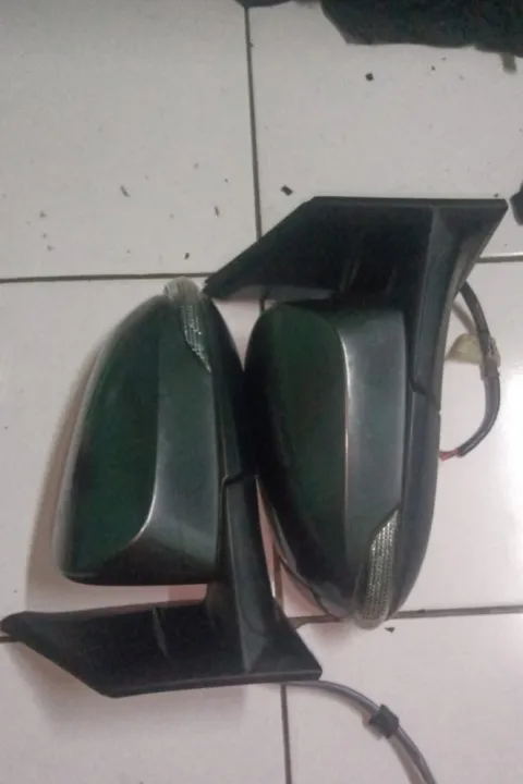 spion sigra calya satu set manual elektrik kaca sein warna grai ...