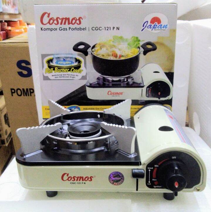 Cosmos CGC-121PN Kompor Gas Portabel Gas Kaleng garansi buatan Vietnam ...
