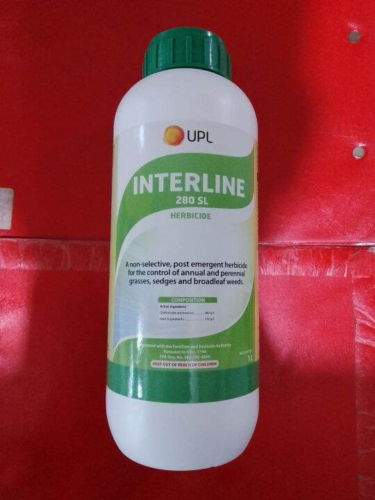 INTERLINE 280 SL GLUFOSINATE AMMONIUM HERBICIDE(1LITER)BY UPL | Lazada PH