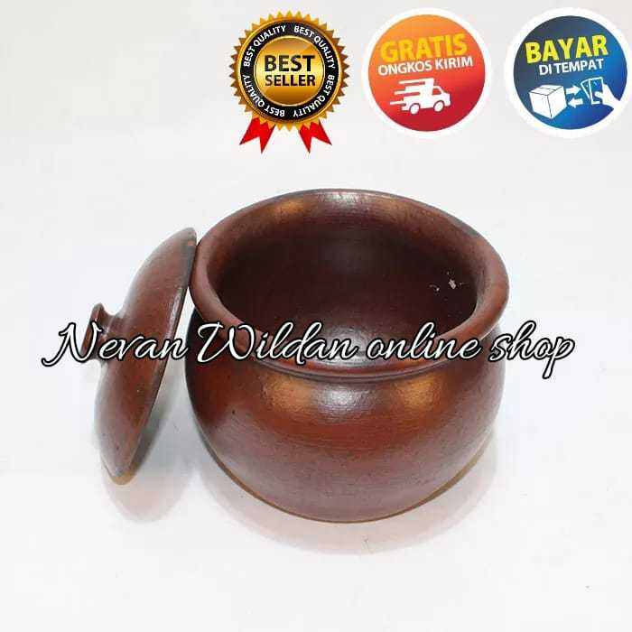 KENDI BUBUR #2 | KENDIL BUBUR 20 CM | KENDIL TANAH LIAT | KENDIL ...