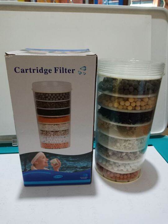 Promo cartridge filter 8 steps water pot besar original | Lazada Indonesia