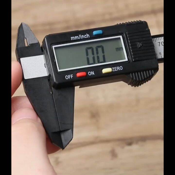 6”Electronic Digital Caliper, 6 Inch or 150 MM Max Measurement, Plastic ...