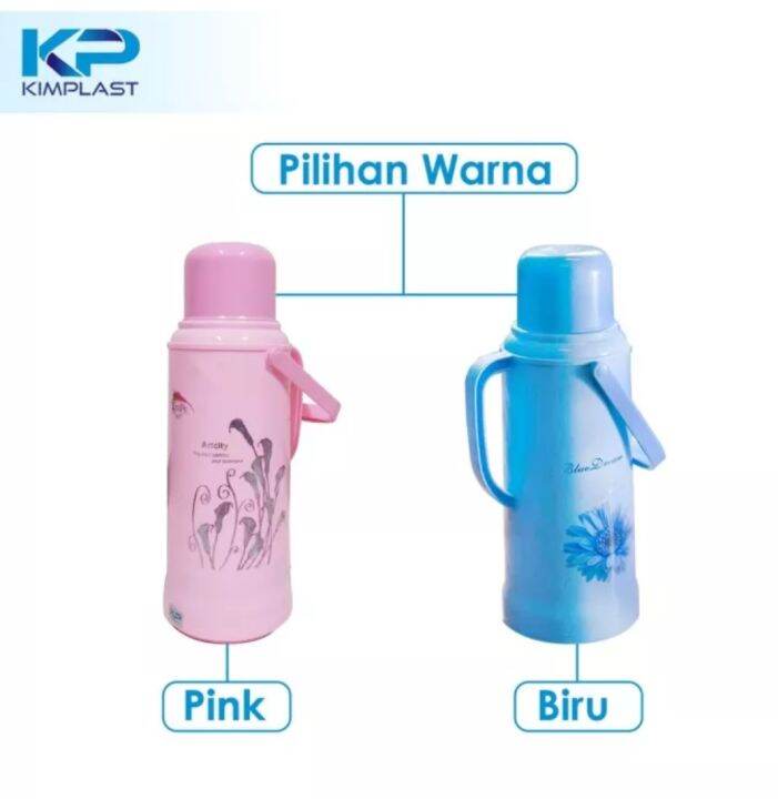 kimplas Termos Panas/termos diamont /TERMOS AIR PANAS 2 liter /termos plastiik /termos air panas ...