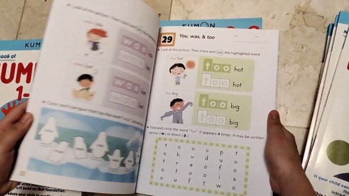Kumon Workbook Beginners Tracing, Alphabets, Phonics, Sight Words ...