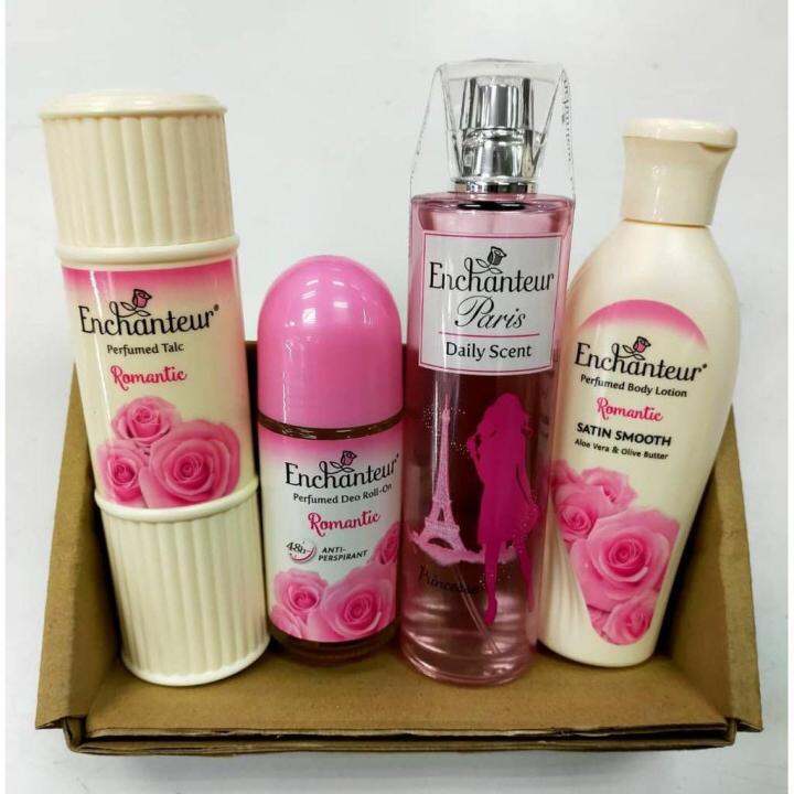 perfume enchanteur paris Perfume gift set ORIGINAL | Lazada