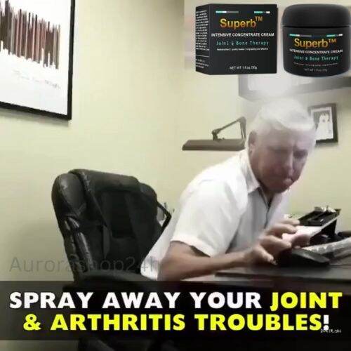 SUPERB PERFECTX INTENSIVE JOINT and BONE THERAPY Osteoarthritis cream ...