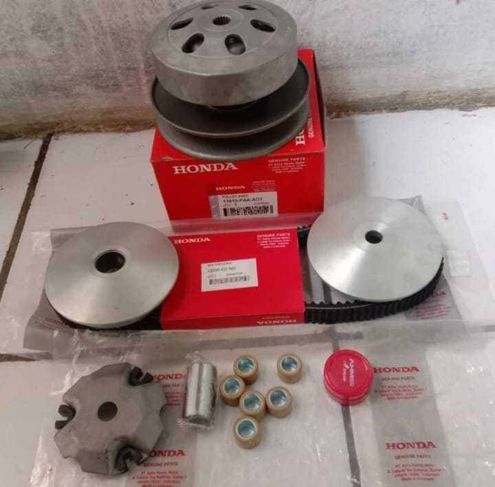 FULL SET CVT HONDA GENIO BEAT STREET LED ESP SCOOPY DELUXE KODE+KOJ ...