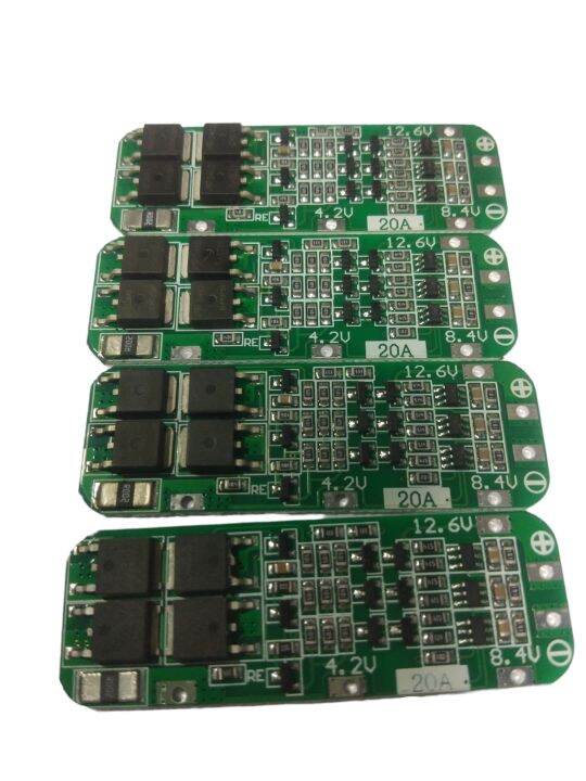 bms 12V 3S 20A 12.6V Li-ion BMS โมดูลป้องกันแบตเตอรี่ | Lazada.co.th