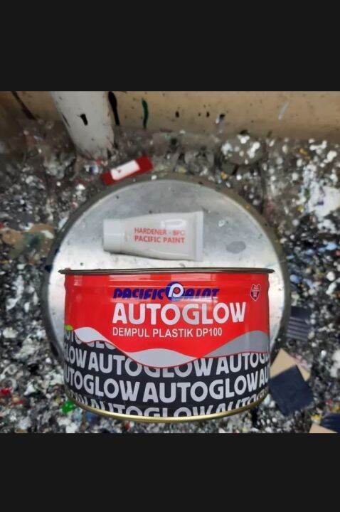 Dempul Autoglow DP100 1kg + Hdr- Warna Putih dempul besi | Lazada Indonesia