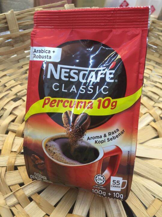 Nestle Nescafé Classic Coffee 110g | Lazada
