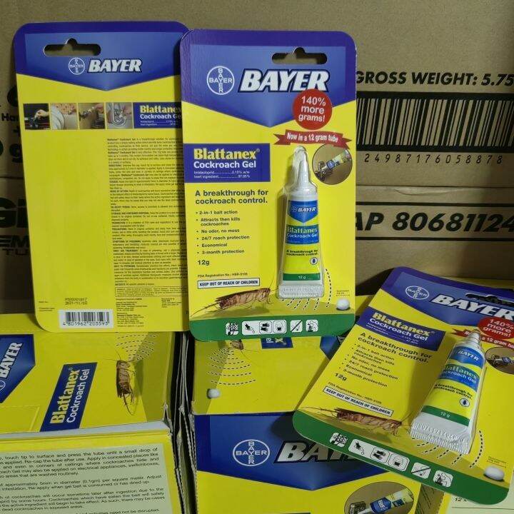 Bayer Blattanex Cockroach Gel 12g | Lazada PH