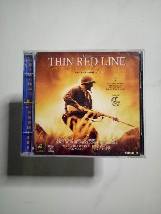 VCD Original The Thin Red Line / Sean Pean George Clooney | Lazada ...