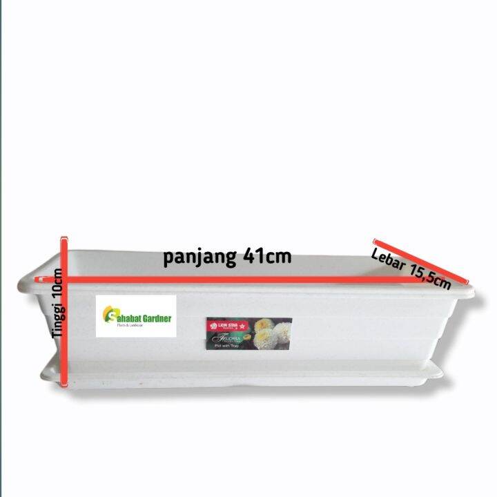 pot panjang dan tatakan | pot bunga panjang dan tatakan | pot panjang ...