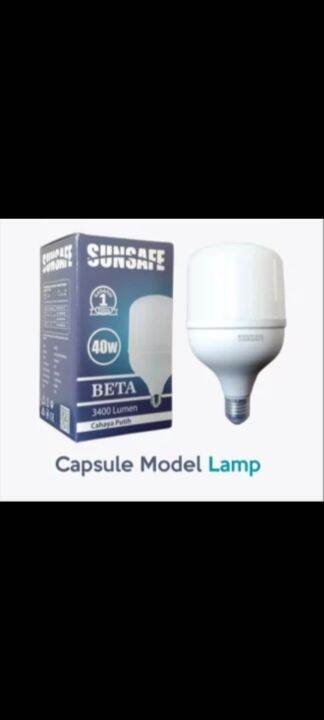 Lampu LED Sunsafe BETA 40 watt Kapsul Capsul | Lazada Indonesia