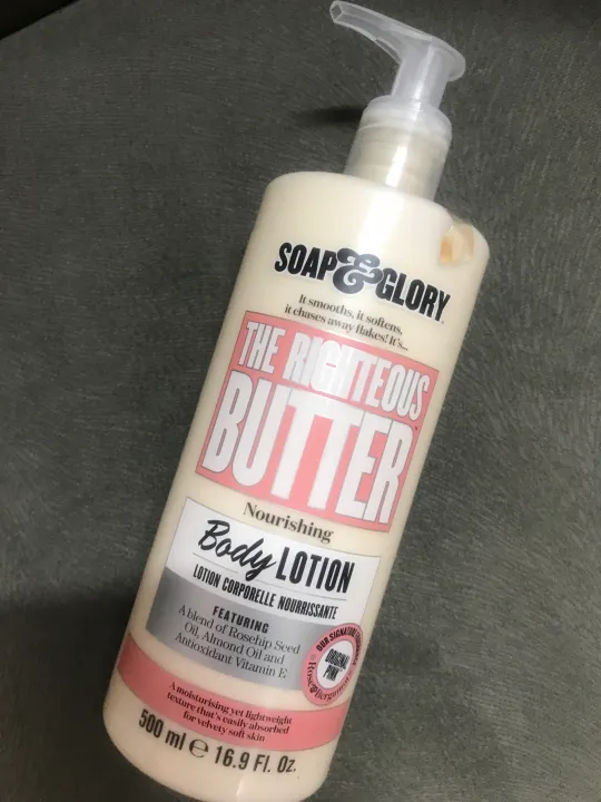 💞Ready Stock现货💞Soap & Glory The Righteous Butter Body Lotion 500ml | Lazada