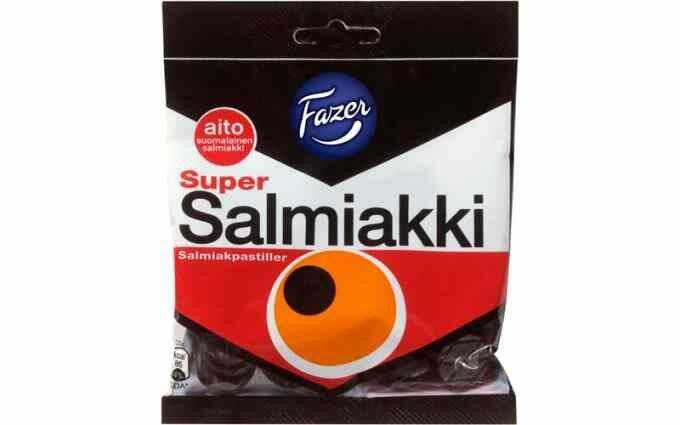 Fazer super salmiakki / liquorice 80g | Lazada.co.th