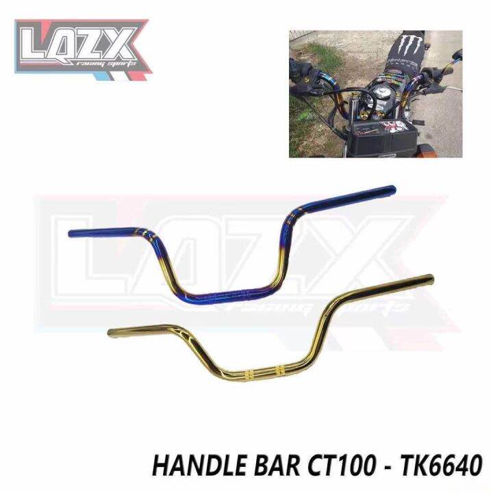 Handle bar gold/titanium for ct100/tmx | Lazada PH