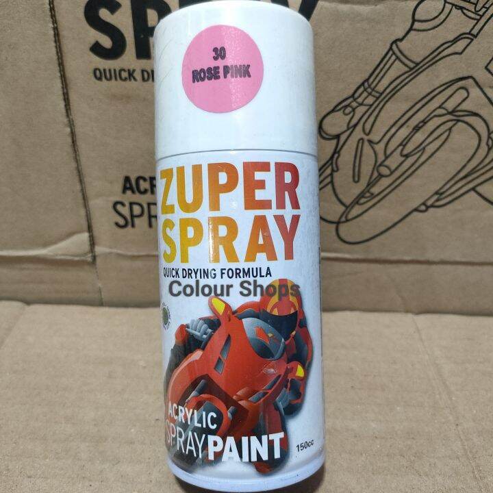 Zuper Pilox Pilok Cat Semprot Warna Rose Pink Ping Muda Glossy 30 150cc ...